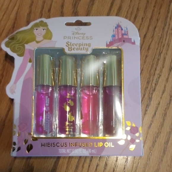 Disney | Makeup | Disney Princess Sleeping Beauty Lip Oil Trio Gold ...